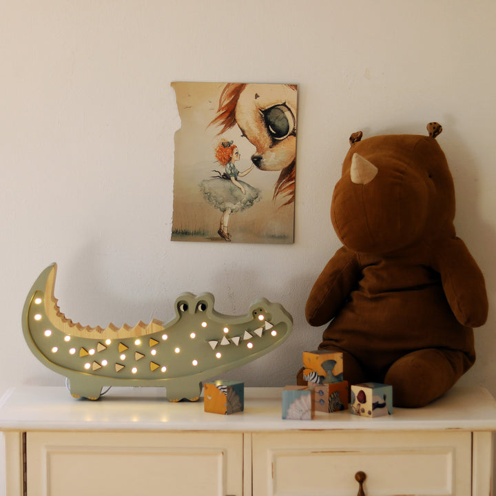 Little Lights Crocodile Lamp – Little Lights US