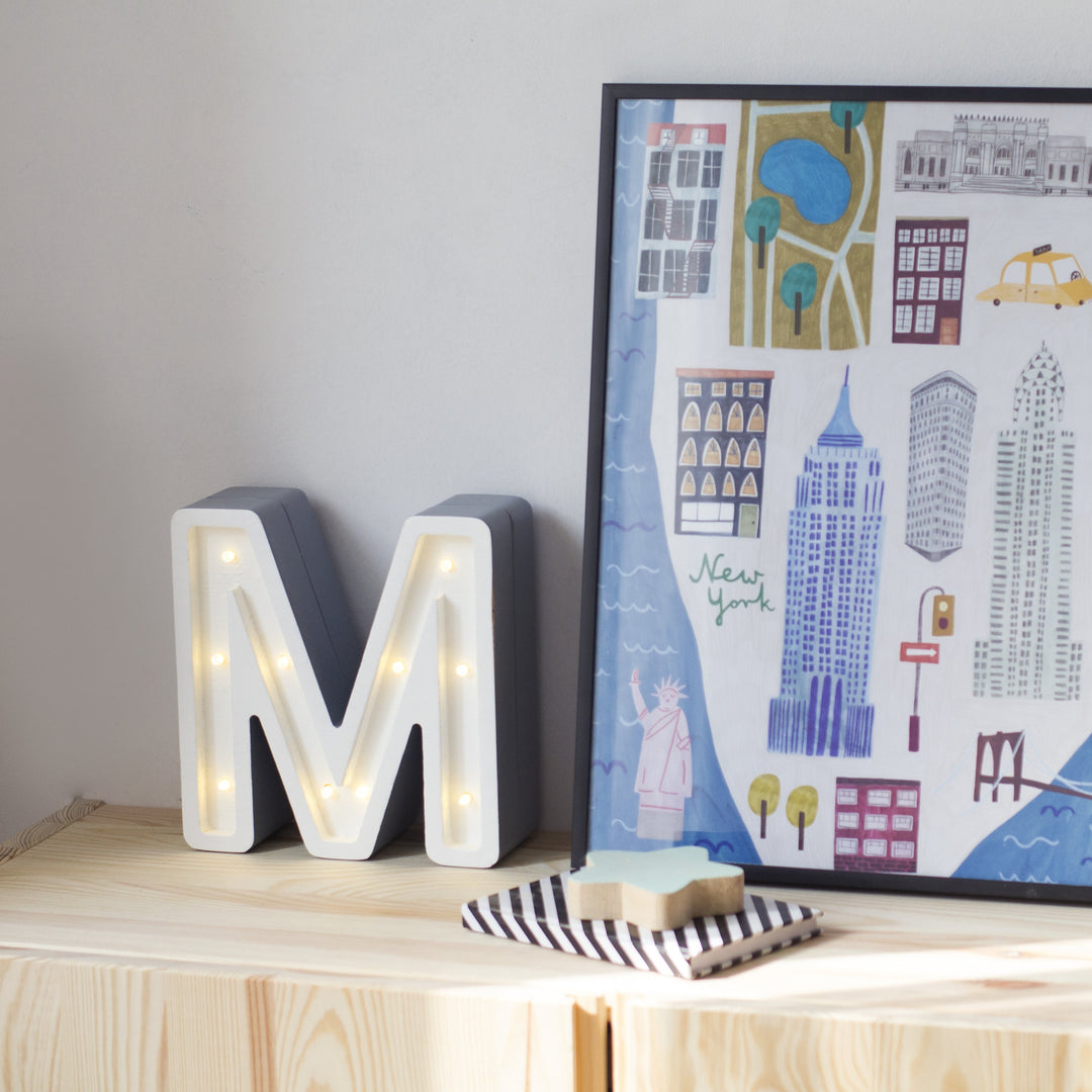 Little Lights Mini Letter Lamps A - Z – Little Lights US