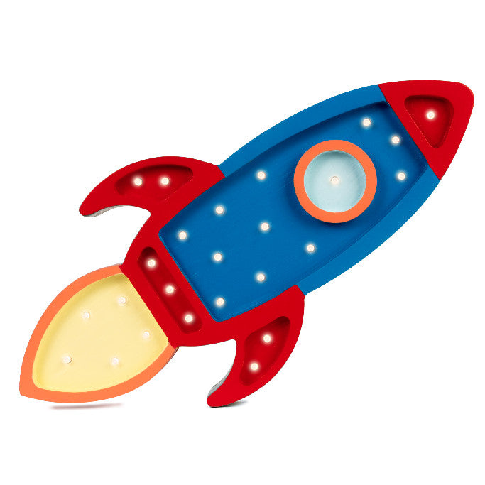Little Lights Rocket Ship Lamp – Little Lights US