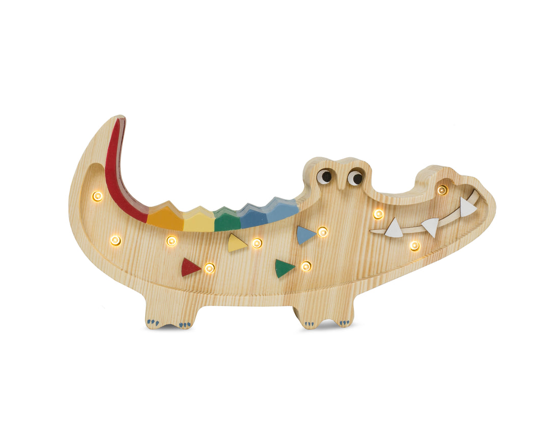 Little Lights Mini Crocodile Lamp – Little Lights US