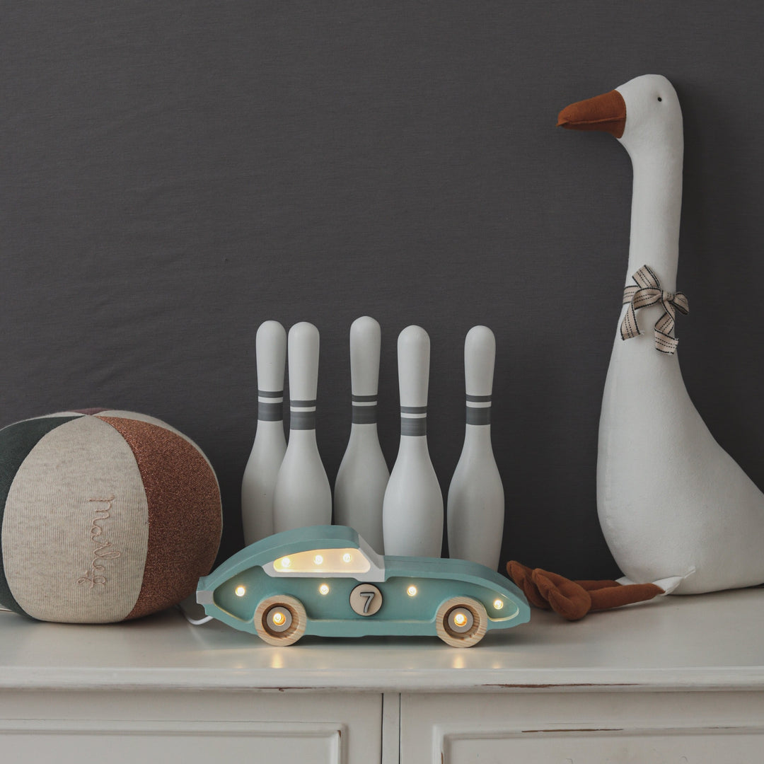 Little Lights Mini Race Car Lamp | Night Light for Kids & Babies ...