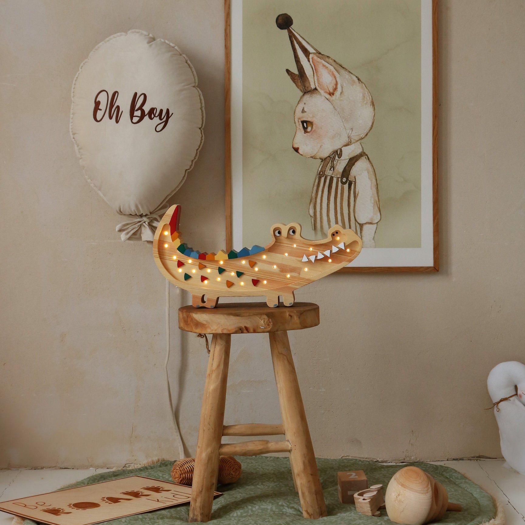 Little Lights Crocodile Lamp – Little Lights US