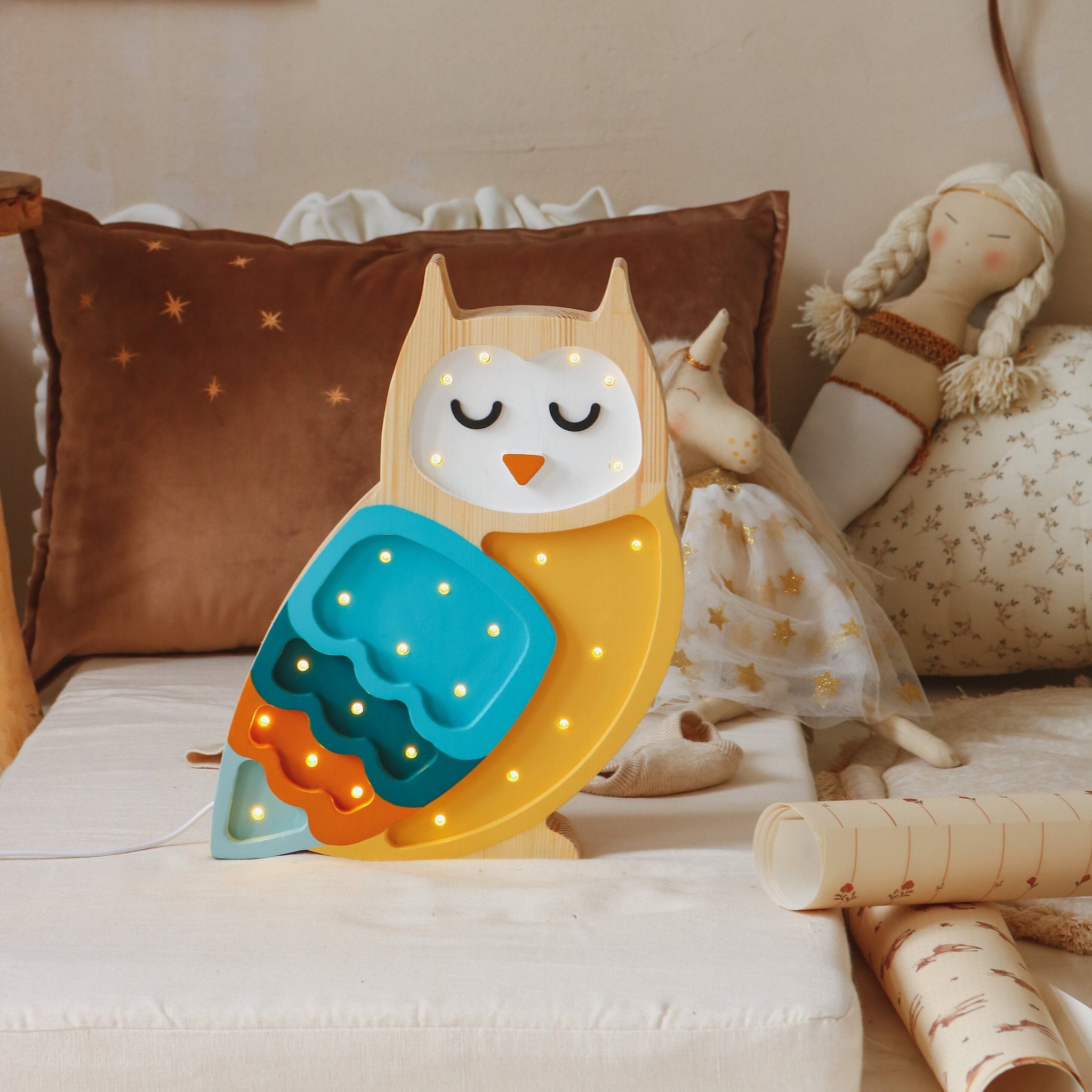 Little Lights Owl Lamp – Little Lights US